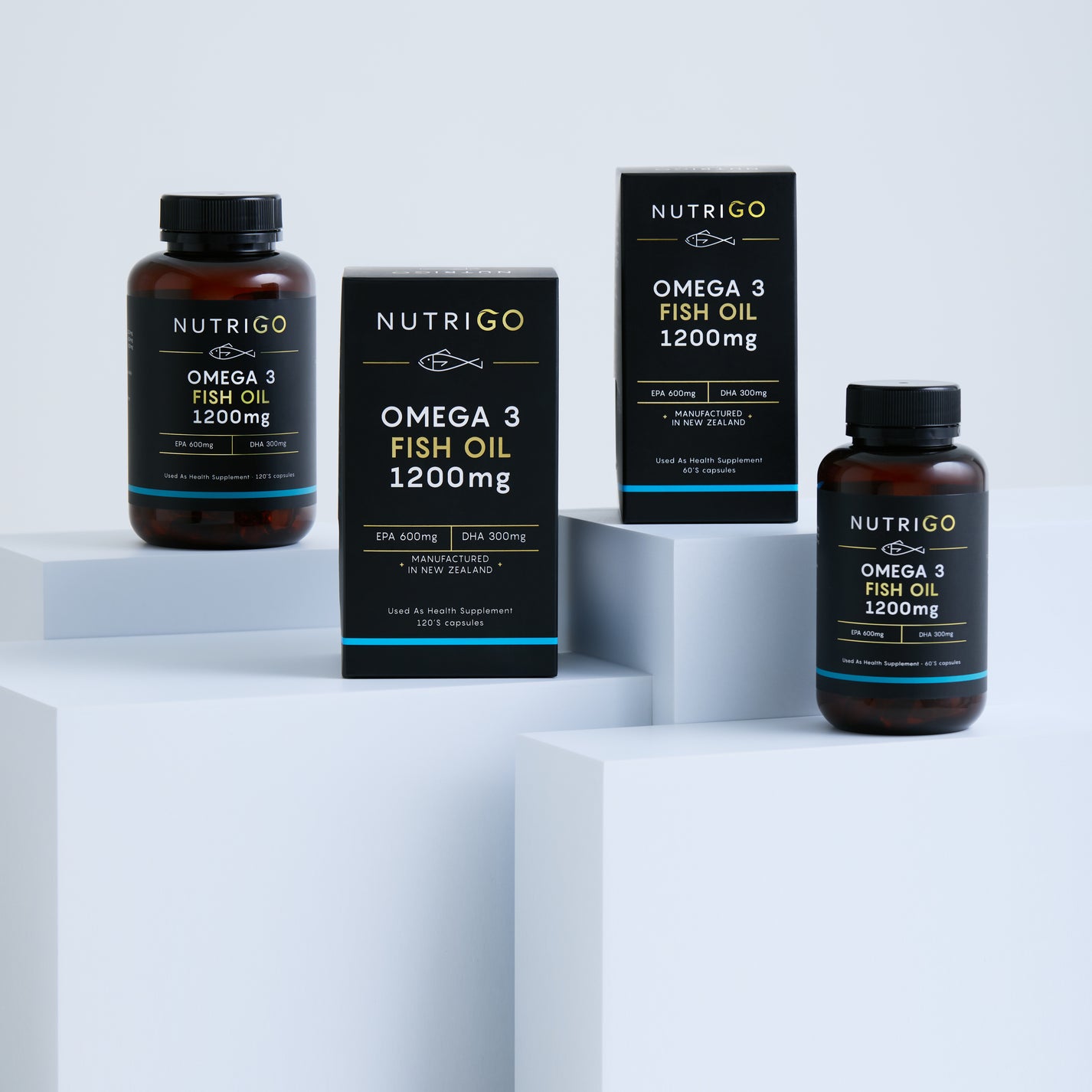 Omega 3 Fish Oil 1200mg – Nutrigo